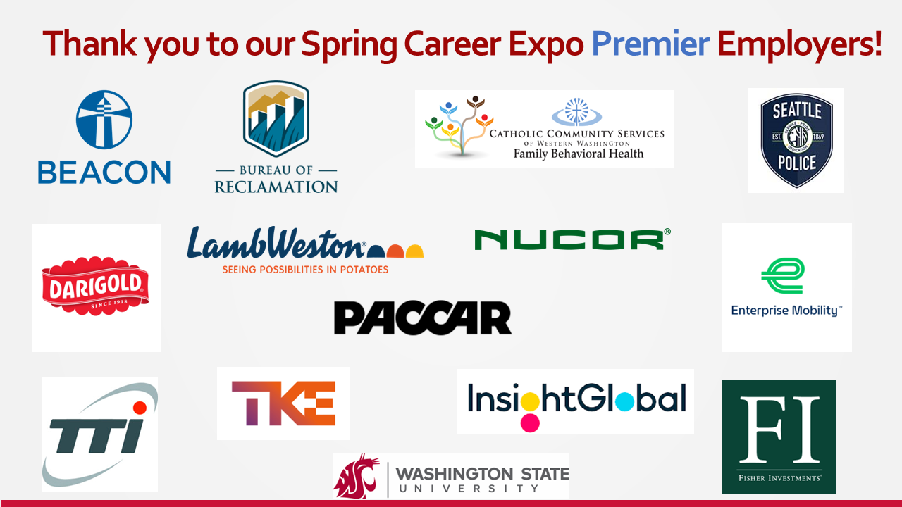 WSU Career Expo – Academic Success & Career Center – Washington State ... WSU Career Expo – Academic Success & Career Center – Washington State ...
